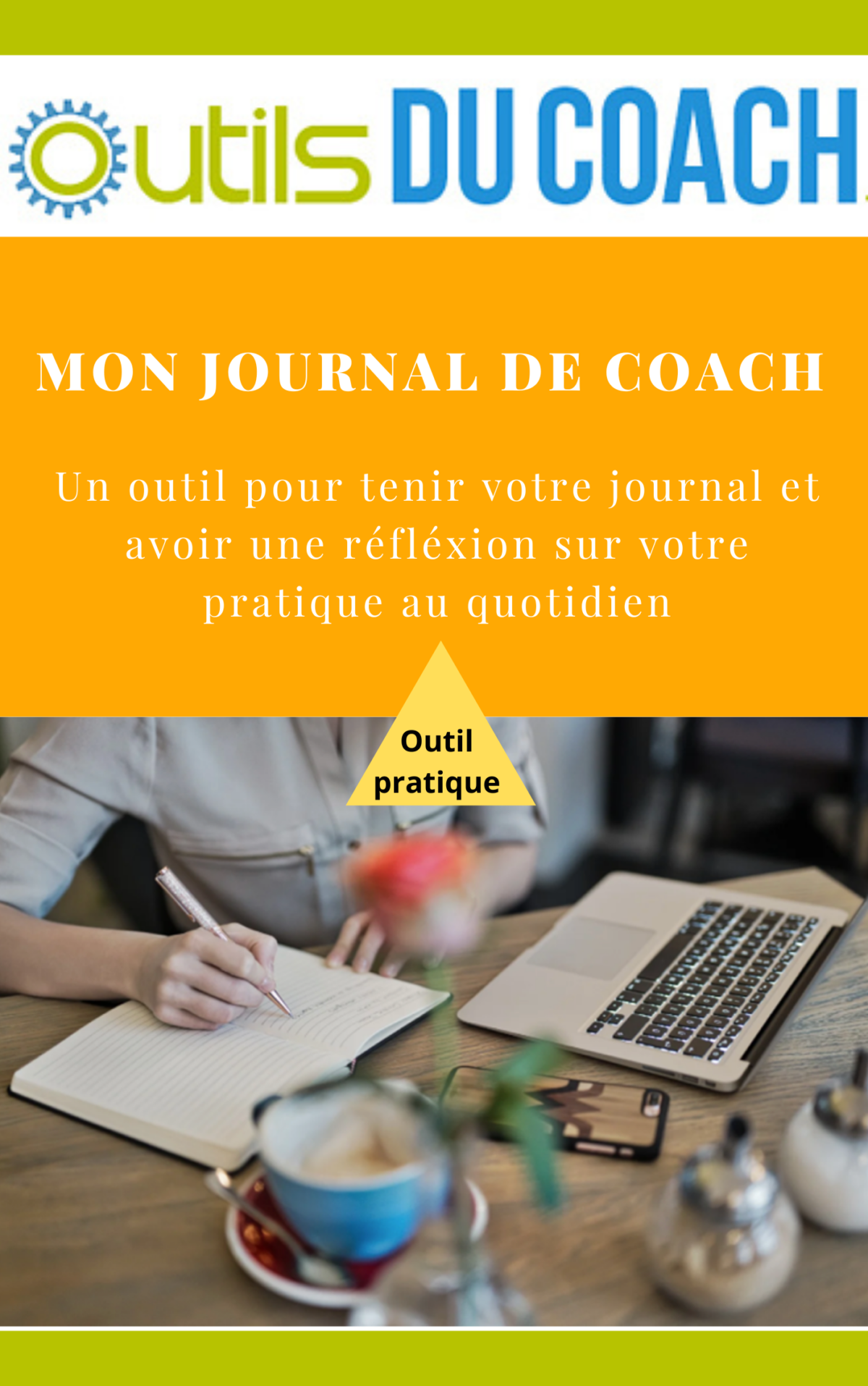 Mon journal de coach - Un ebook conçu par Outils du Coach